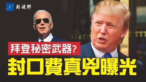 川普爆重磅簽名信封口費案幕後策劃者曝光通脹來襲川普訪福來雞受英雄般歡迎拜登祭出贏美國大選的秘密武器 美國大選 川普 拜登