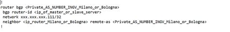 Bgp Configuration With Quagga On Server Download Scientific Diagram