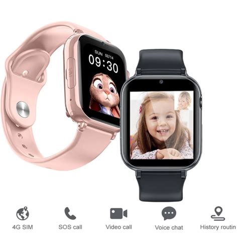 4G Kids Smart Watch Stöder LBS GPS Plats Videosamtal Watch K9 K15 K20 ...