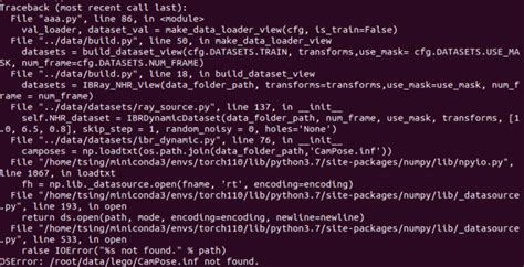 how to generate the npz file for my own datasets · issue 2