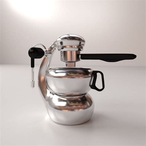 에스프레소 메이커 3d 모델 15 Fbx Blend Dae 3ds Free3d