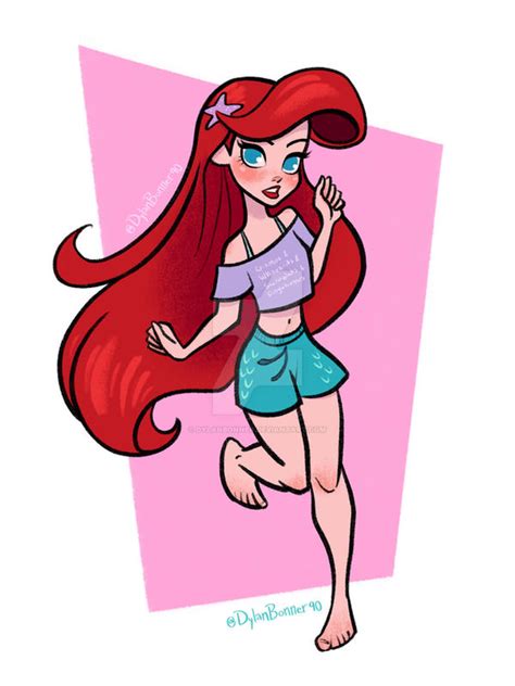 Ralph Breaks The Internet Ariel By Dylanbonner On Deviantart