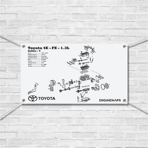 Toyota 4e Fe 1 3l [3rd Gen] Exploded View Banner Enginemaps