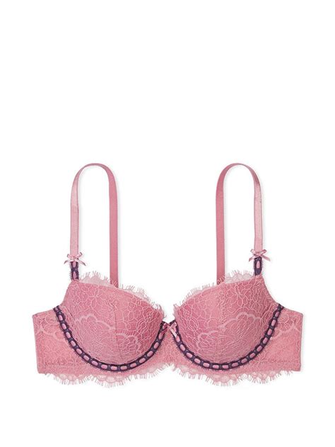 Bra Demi Con Detalle De Cinta Con Relleno Ligero Relleno Ligero