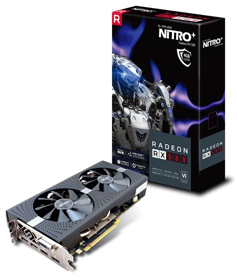 Sapphire Nitro Plus Radeon RX 580 4GB GDDR5 256 Bit PCI E X16 Graphics
