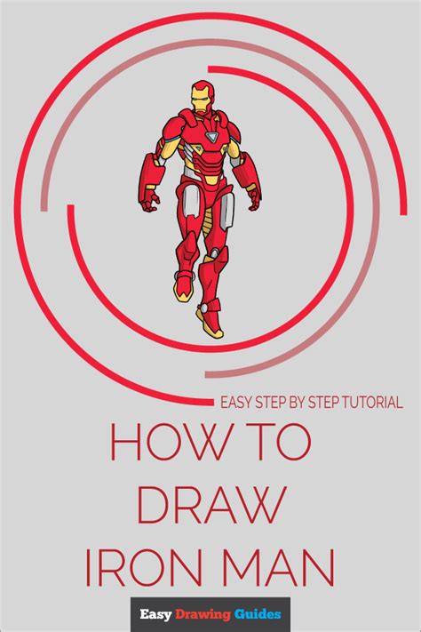 Iron Man Drawings Step By Step