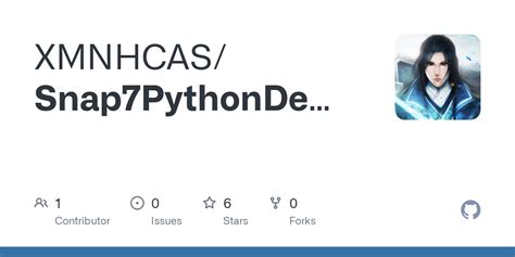 GitHub XMNHCAS Snap PythonDemo