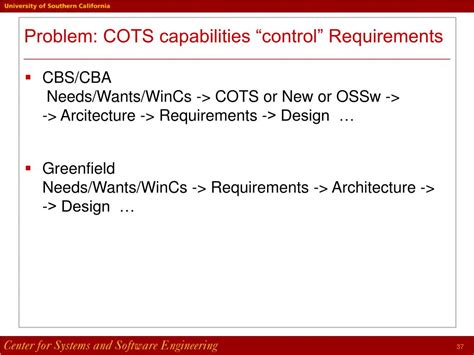 Ppt Cots Based Systems Powerpoint Presentation Free Download Id