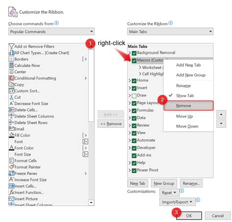 How To Permanently Add Macros In Excel Ribbon How To Permanently Add Macros In Excel Ribbon