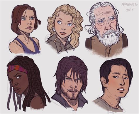 Walking Dead Fanart By Amanda Kihlstrom On Deviantart