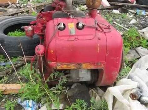 Wisconsin V4 Engine At Scrapyard Youtube