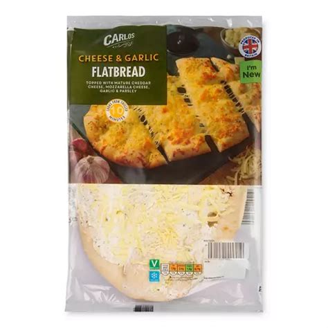 Cheese And Garlic Flatbread Aldi Uk