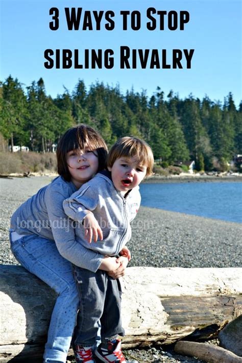 Three Ways To Combat Sibling Rivalry Sibling Rivalry Rivalry Mommy