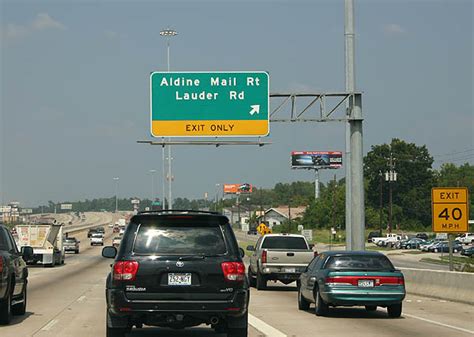 Texas Aaroads U S Highway 59 North Houston