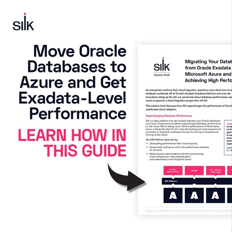 Silk On Linkedin Exdata To Azure Datasheetpdf