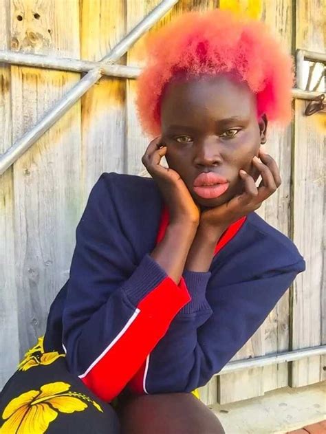 Meet Beautiful 19 Year Old Dark Skinned Model Florence Baitio Legitng