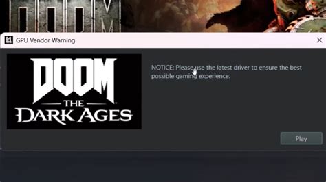 doom the dark ages gpu drive error possible fixes explored deltia s