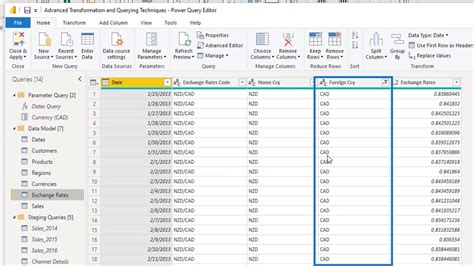 Power BI Parameters Via Query Editor Master Data Skills AI
