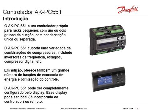 Controlador Akpc Danfoss Comfood Retail Danfoss