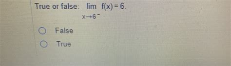 Solved Use The Graph Below To Determine Whether The Chegg