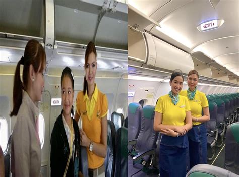 Passenger Turned Flight Attendant Recreates Photo W Fa Who Inspired Her