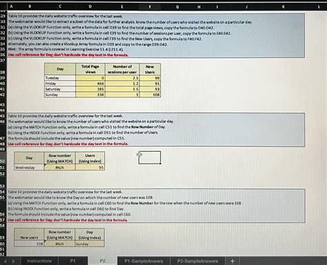 MICROSOFT EXCEL I Cannot Figure Out The Formula For Chegg