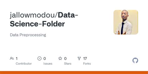 GitHub Jallowmodou Data Science Folder Data Preprocessing