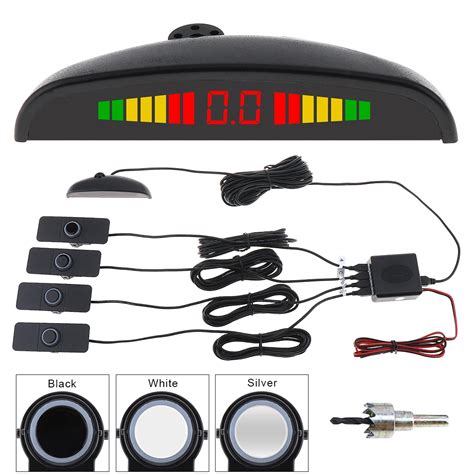 16 5mm 4 Parking Sensors Car Parktronic LED Parking Radar Original Flat