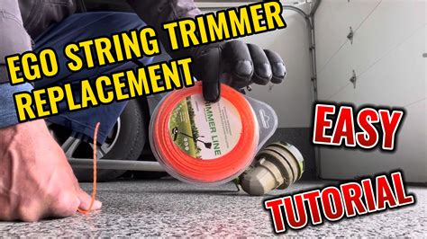 Ego String Trimmer Reload Quick And Easy Tutorial Master Influencer