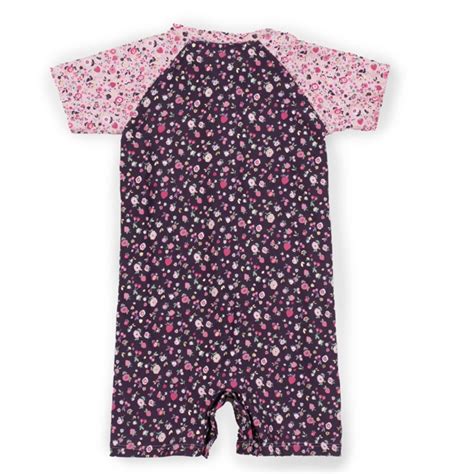 Nano Ditsy Floral One Piece Rashguard Swimsuit Snugonthedanforth