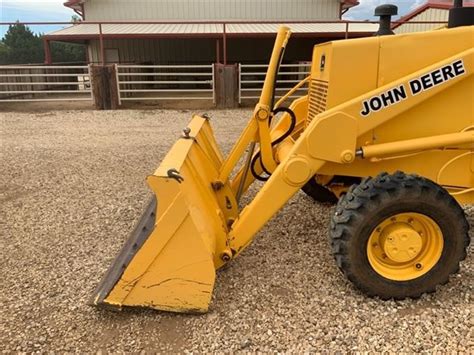1990 John Deere 210c Mfwd Skip Loader Construction Bigiron