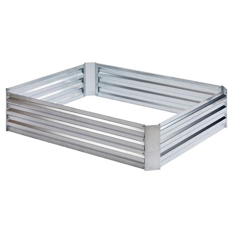 Matico Sliver Galvanized Raised Garden Beds For Vegetables Flower