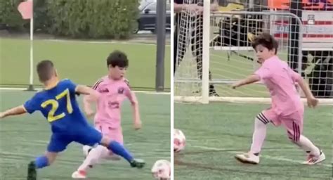 Mira El Maravilloso Gol Que Marcó Ciro Messi Para El Inter Miami Solo Tiene 6 Años Alex