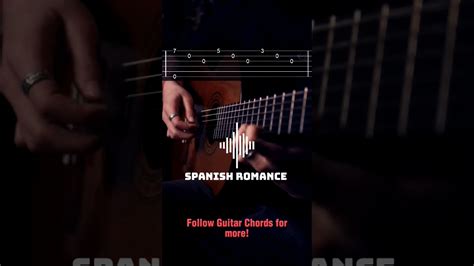 Spanish Romance Guitar Chords Guitarchords Guitarcover Music