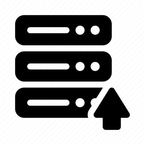 Database Storage Upload Server Icon Download On Iconfinder