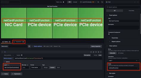 Legend Of Label To Fields Transform Result Issue Stat Panel