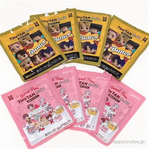 Bts【tinytanカイロ】アベイルで発見！tinytan使い捨てカイロが可愛すぎでしょ♡ Happy Cruise ハッピークルーズ