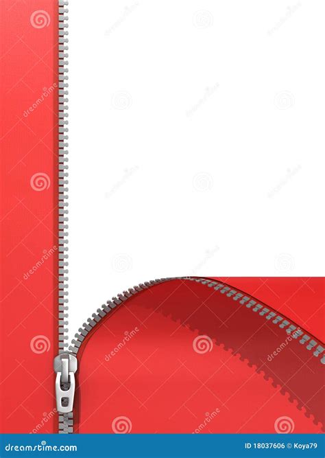 Zipper Isolated On White Stock Illustration Illustration Of Fashion