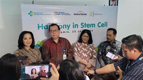 Fasilitas Produksi Stem Cell Rscm Dapat Cpob Bpom Pasien Tak Perlu Ke Ln