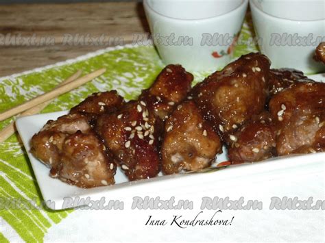 Свинина в медово соевом соусе 8 фото в рецепте