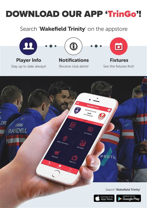 Trinity Launch Tringo Wakefield Trinity R L F C