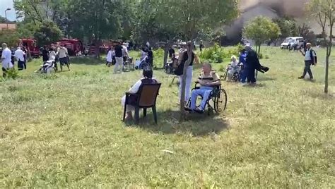 Balıklı Rum Hastanesinde Yangın Hastalar Tahliye Edildi Son Dakika