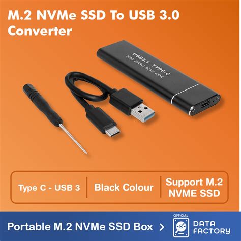 Jual Casing M 2 Nvme Ssd Type C To Usb 3 Adapter Portable Enclosure M2