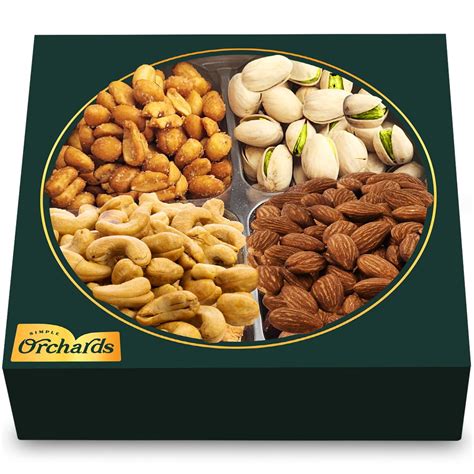 Nuts T Basket T Basket Of Cravings Gourmet Nuts Collection Healthy Kosher Snacks