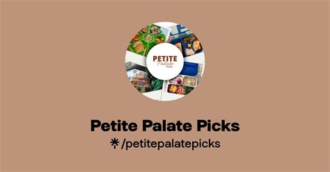 Petite Palate Picks Linktree