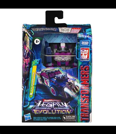 Transformers Legacy Evolution Deluxe Axlegrease Le Maitre Du Jeu Verdun