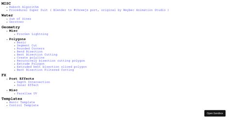 Prototypes Codesandbox