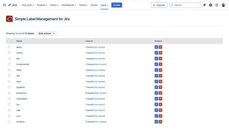 Simple Label Management For Jira Aldeva Digital