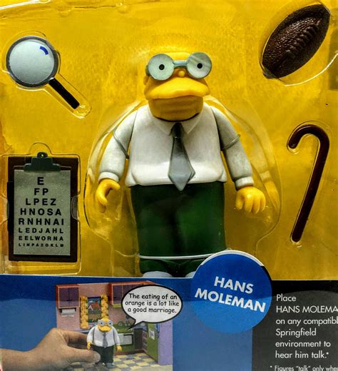 Hans Moleman Action Figure Icon