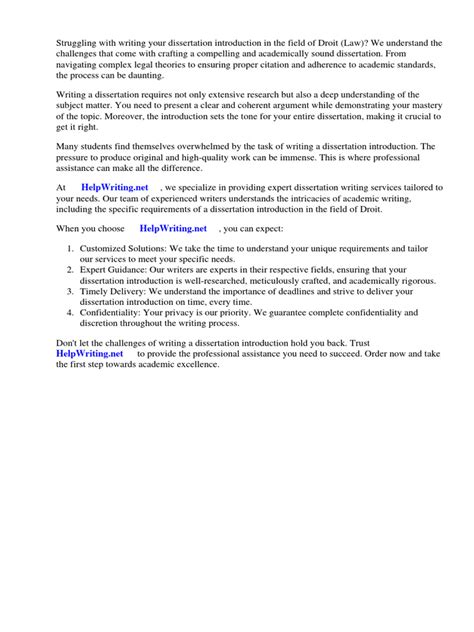 Exemple Dintroduction Dissertation Droit Pdf Refinancing Interest